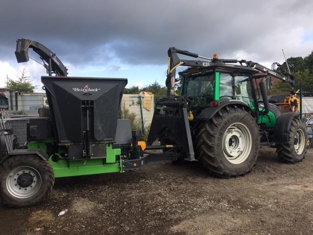 Complete Biomass Chipper Setup