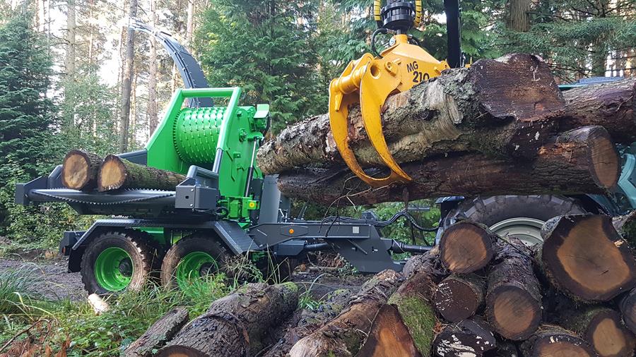 Heizohack Industrial Chipper - HM10-500KT