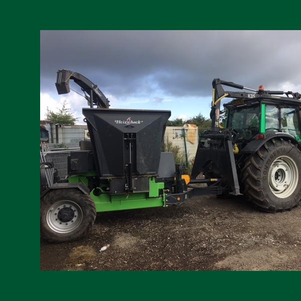 Complete Biomass Chipper Setup