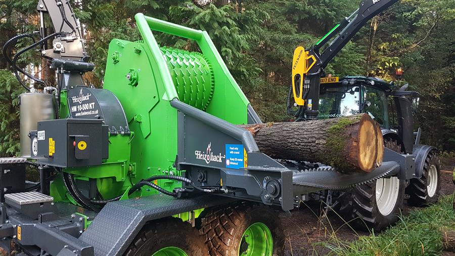 Heizohack Industrial Chipper - HM10-500KT